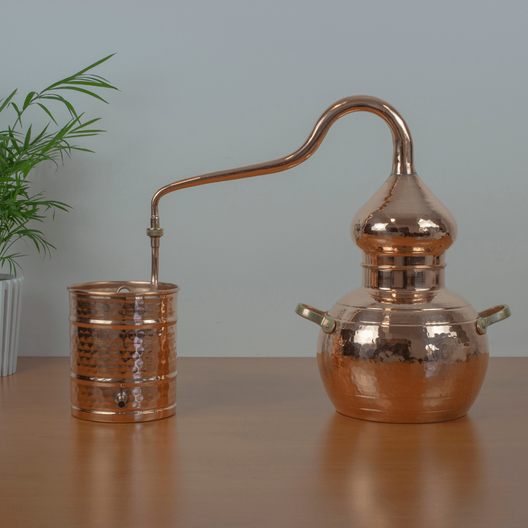 Alambiques em Cobre – Uniões Soldadas 10L - Copper Works